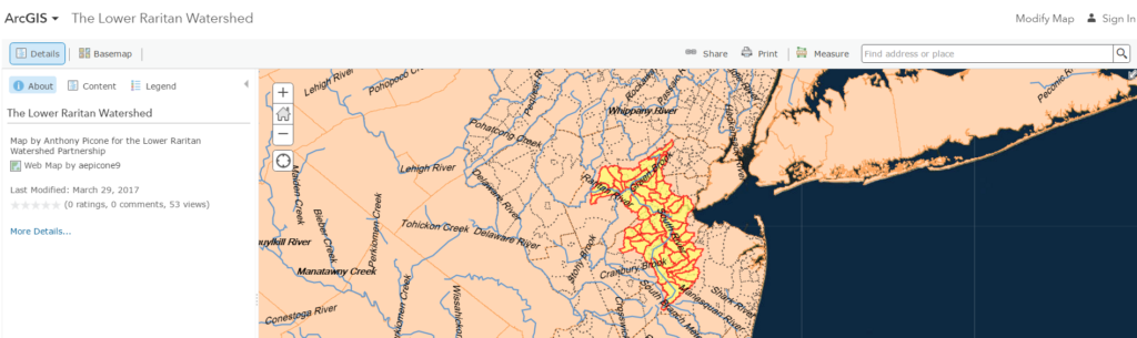 Watershed Map | Lower Raritan Watershed Partnership