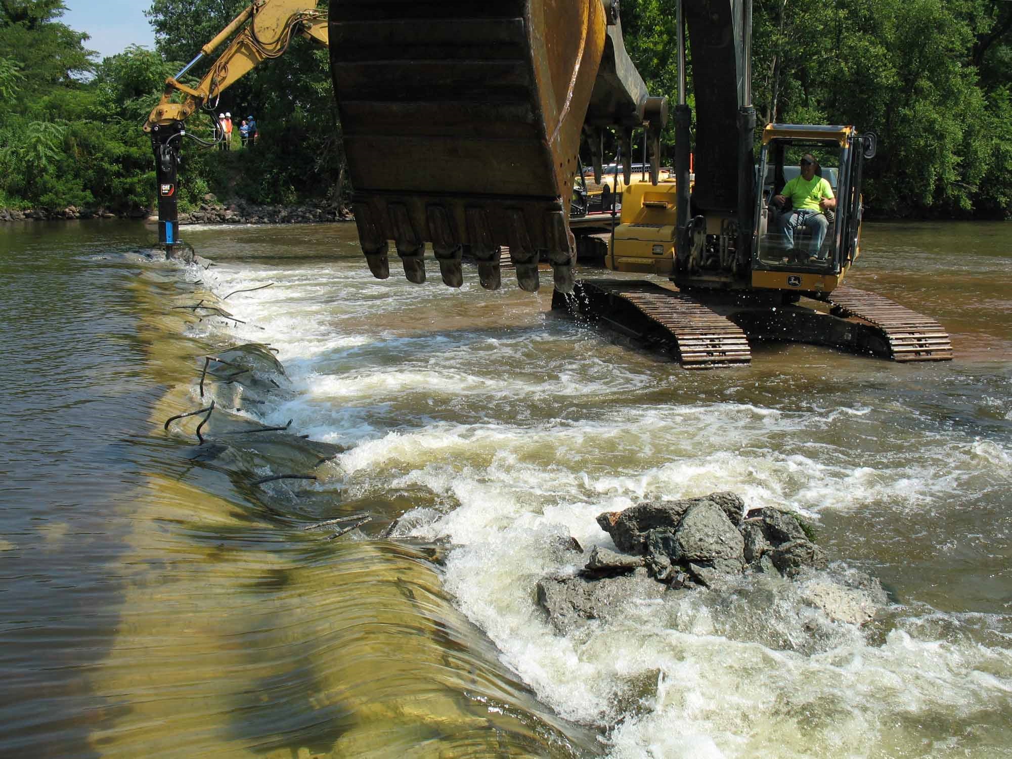 Removing the Calco Dam | Lower Raritan Watershed Partnership